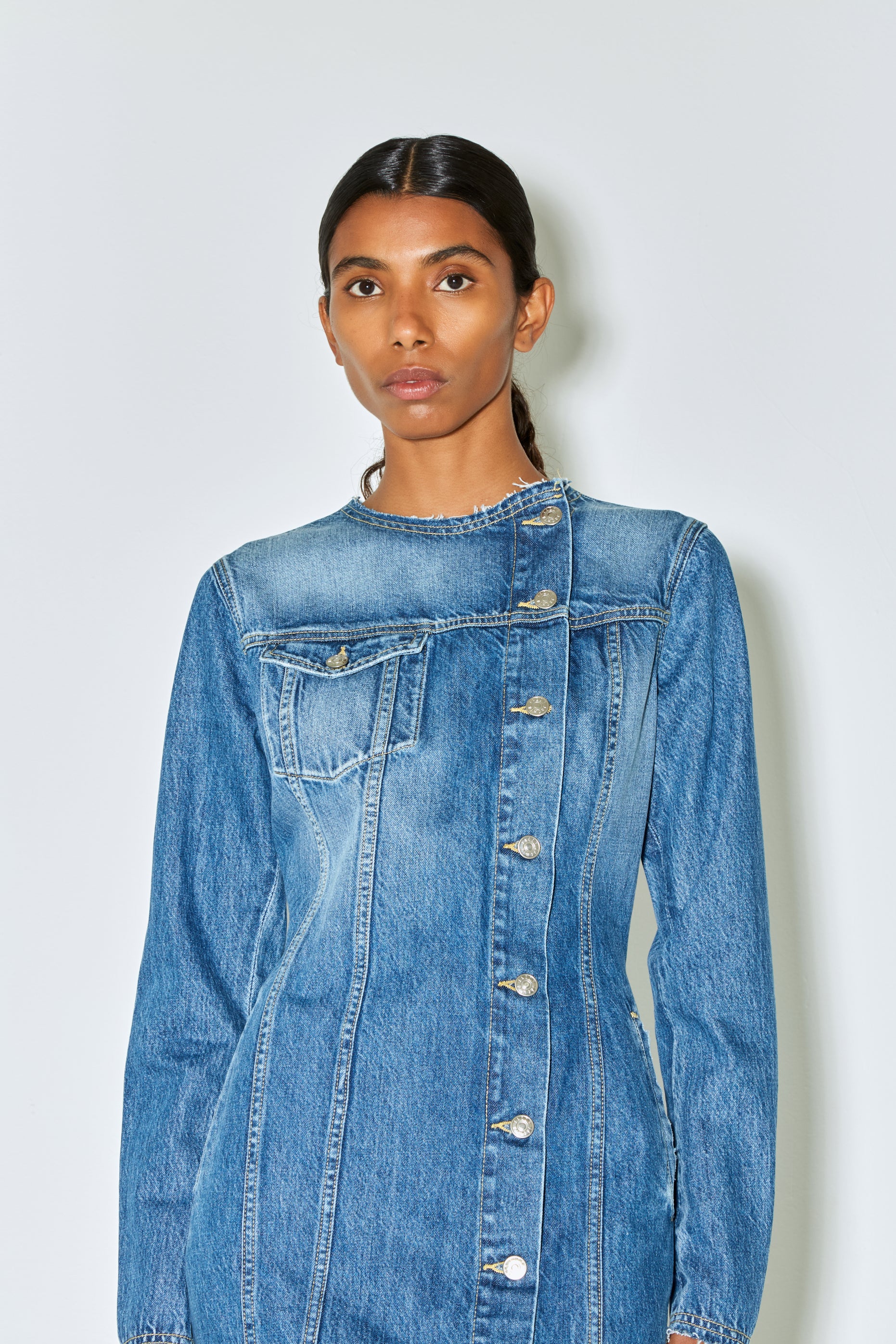Women's Denim Dresses - FAÇON JACMIN