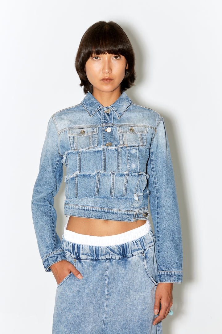 Women's Denim Outerwear - FAÇON JACMIN